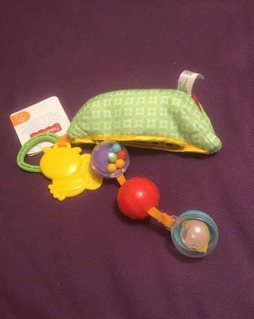 Новая игрушка погремушка-горошек Fisher price