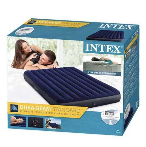 Новый надувной матрас Intex широкий
