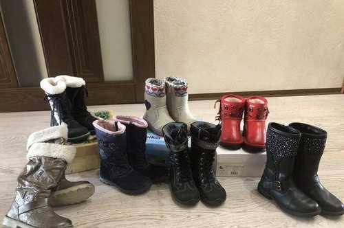 Обувь для девочки на осень и зиму