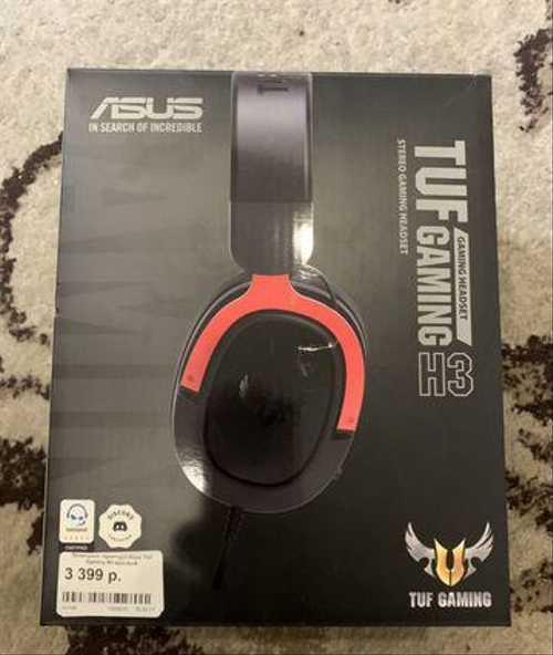 Игровые наушники с микрофоном asus tuf gaming
