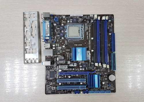 Комплект MB asus + Pentium E6600,s775 DDR3