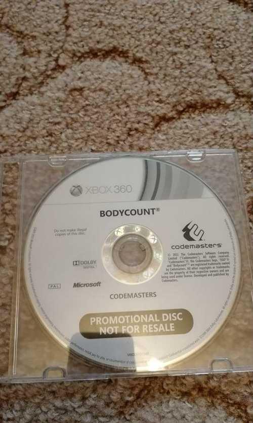 Bodycount Xbox 360
