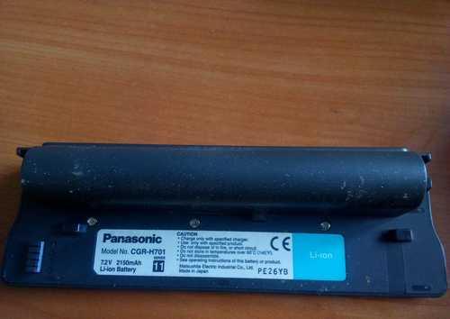 Аккумулятор panasonic li-ion CGR-H701