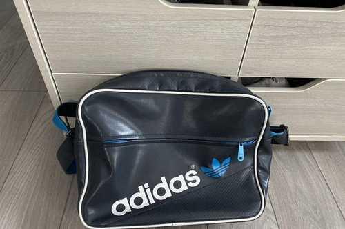 Кожаная сумка Adidas