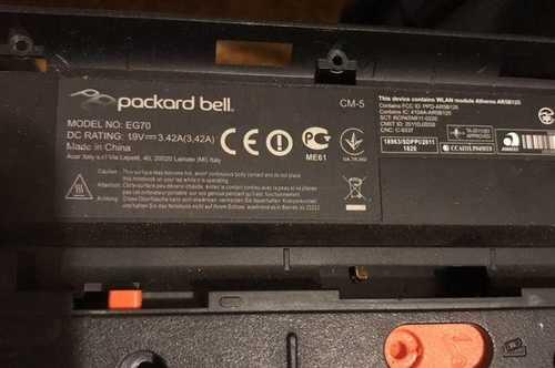 Packard bell eg70