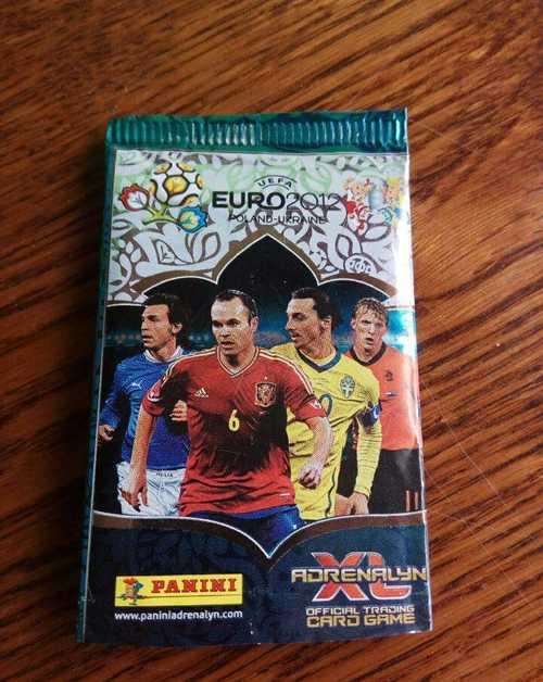 Наклейки карточки panini euro 2012