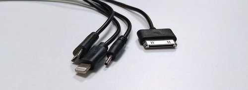 Кабель USB - Lightning, iPod, Nokia, micro-usb