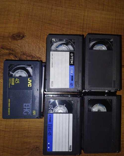 VHS-C кассеты на 45 минут