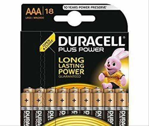 Батарейки Duracell ааа