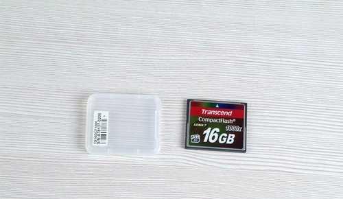 Карта памяти SanDisk CompactFlash 16 gb 1000х