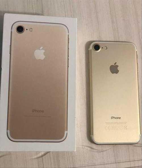 Айфон оригинал уфа. Iphone 7 Gold. Айфон 7 золотой 128 ГБ. Айфон 7 32гб. Айфон 7 Юла.