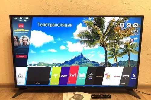 Телевизор LG 49UJ630V Smart-TV 4K
