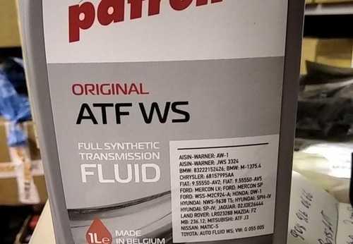 Жидкость atf ws. ATF WS 1l Original. ATF WS patron. ATF WS 1l Original patron. Жидкость АКПП ATF WS 1l.