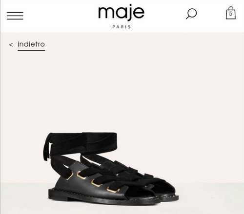 Босоножки maje новые