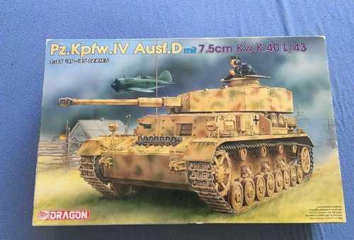 Сборная модель 1:35 Dragon 6330 Pz.Kpfw.IV Ausf.D