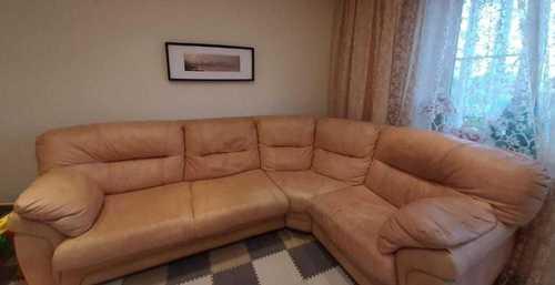 Кожаный диван Бристоль