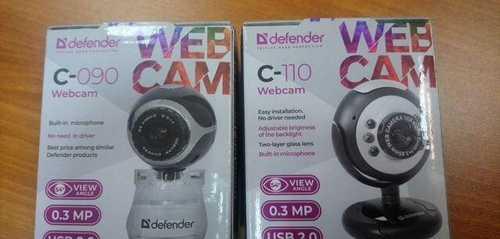 Веб-камера DefenderC-090,C-110 с подсв 0,3Mpx