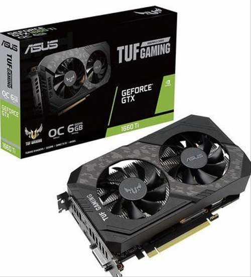 Видеокарта asus RTX 1660ti