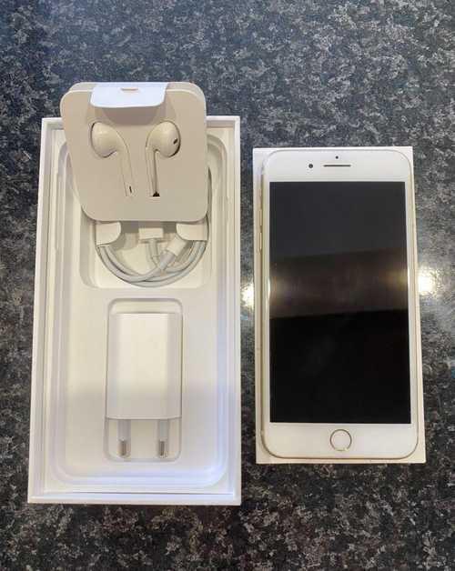 iPhone 7plus gold 128gb