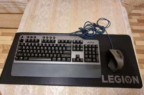 Lenovo Legion механическая клавиатура K500, мышь M