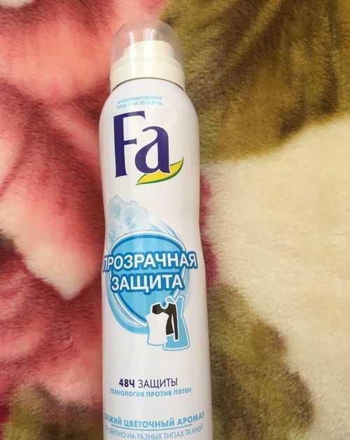 Новый дезодорант Fa