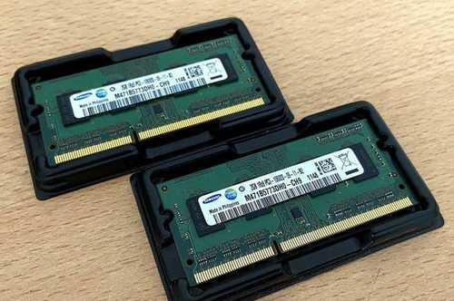 Оперативная память для ноутбука DDR3 sodimm 2x2Gb