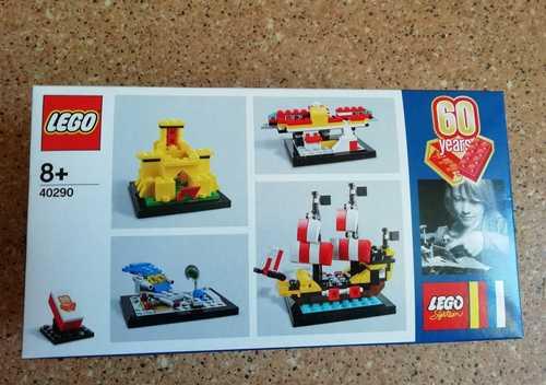 Lego Лего 40290 коллекционный набор 60 лет кубику