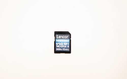 Карта памяти sdxc 128GB Lexar Class 10 UHS-I (300х