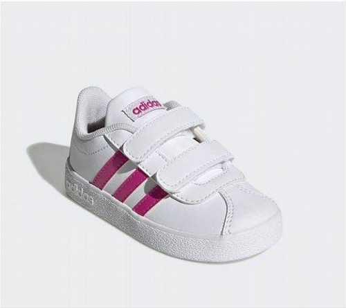 Новые детские кроссовки Adidas VL court 2.0 CMF EG