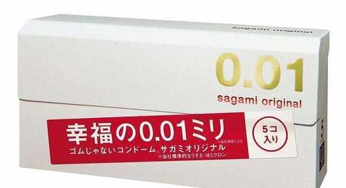 Супер тонкие презервативы Sagami Original 0.01 - 5
