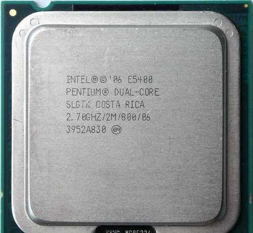 Процессор intel e5400 dual core LGA775