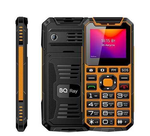 Телефон BQ BQM-2004 Ray Orange+Black