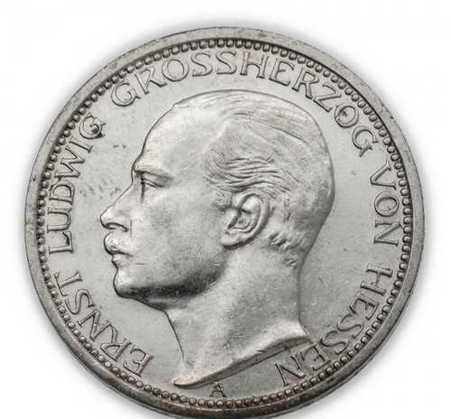 Гессен, 3 марки, 1910 год