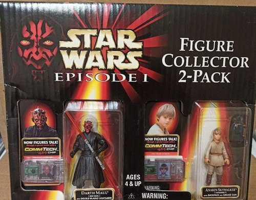 Набор Star Wars Episode I 2-Pack Darth Maul & Anak