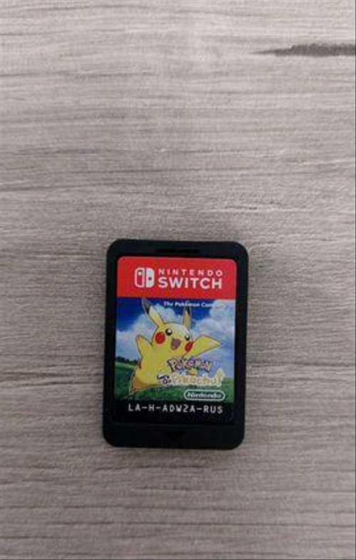 Pokemon Let's Go Pikachu Nintendo Switch
