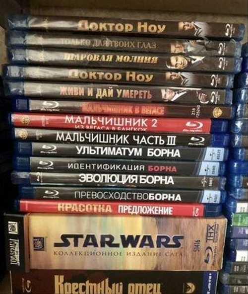 Blu-ray Звездные войны сага коллекционное издание