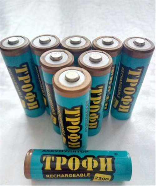 Аккумулятор батарейка "Трофи" 2300 mAh