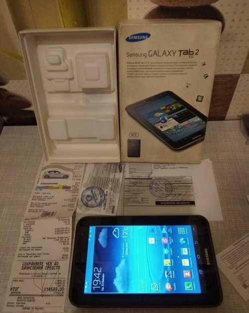 Планшет SAMSUNG galaxi TAB 2 7.0 3G GT-P3100