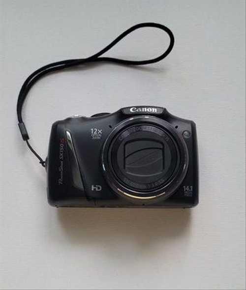 Фотоаппарат Canon PowerShot SX150 IS (не рабочий)