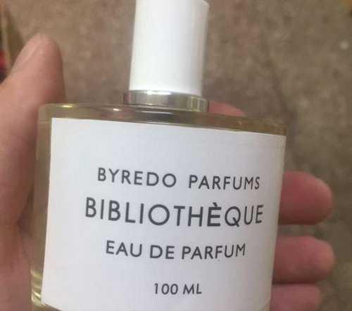 Байредо библиотека Byredo Bibliotheque тестер