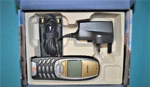 Nokia 6310i Black-Gold Оригинал Полный комплект