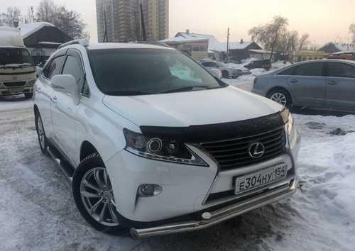 Защита бампера перед Lexus RX 270 "Мир автолюбит