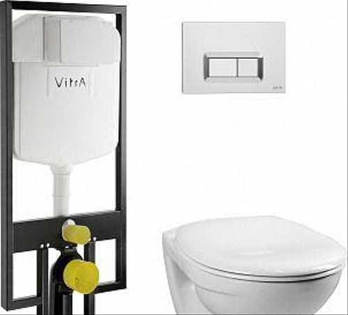 Vitra Blue Life инсталляция с унитазом подвесным N