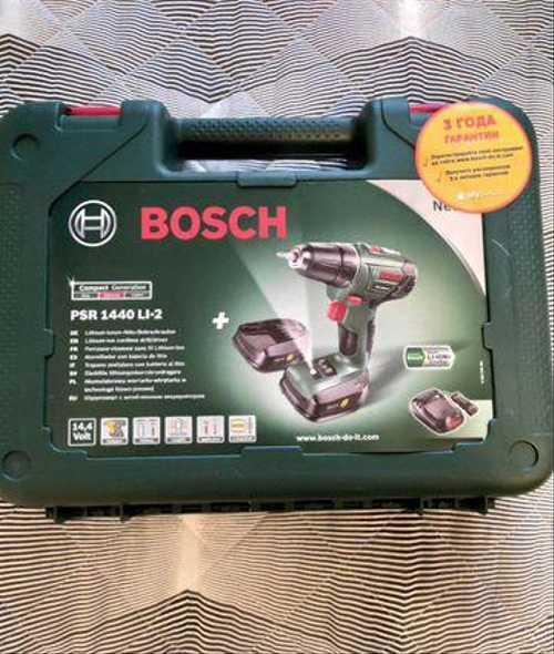 Шуруповерт Bosch PSR 1440 LI-2