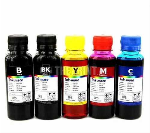 Комплект чернил canon INK-mate (100ML. 5 цветов)