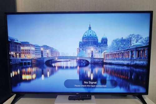 Телевизор lg 49UJ630V 4k