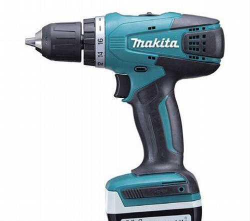 Аккумуляторная дрель-шуруповерт Makita DF347DWE