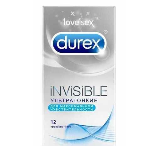 Durex Invisible 12 шт