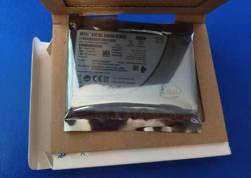 Intel ssd dc s4500 series 480gb