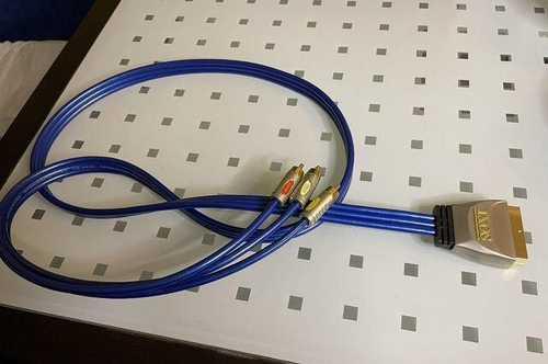 High-end кабель Scart-3RCA iXos 1.5м
